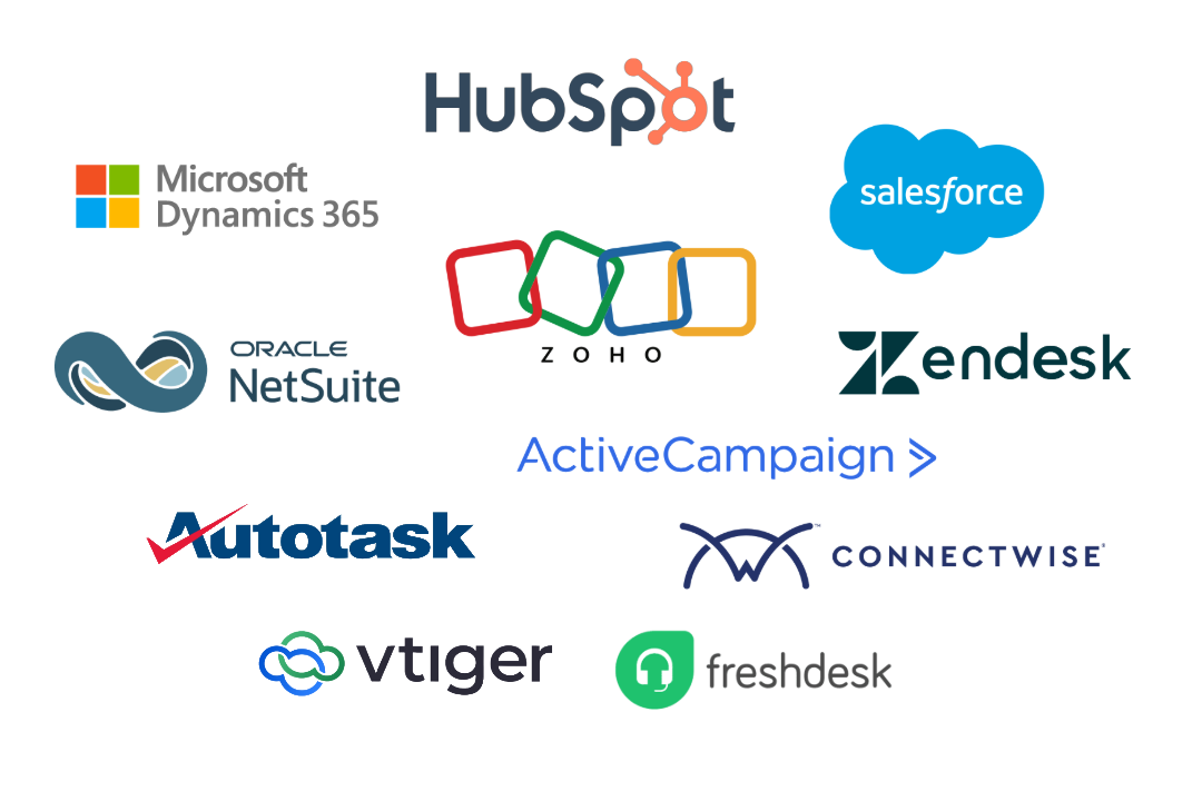 Seamless CRM Integrations | TeleCloud